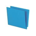 Pendaflex Reinforced End Tab Folders Two Ply Tab Letter Blue 100/Box ...