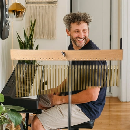 Musical Bell 36-tone Bar Chime Adjustable Height Folded with Chime with ...