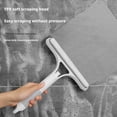 Agiufgs Glass Squeegee 3-in-1, Removes Water and Soap Scum Without ...