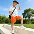 BZSMCE Short-Sleeve Button-Down Shirt Summer Word For Soft Breathable ...