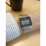 Casio Men's Slim-Digital Stainless Steel Watch - Walmart.com