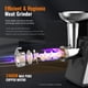 LINKChef Meat Grinder, 2 Adjustable Speed 2400W Max Electric Meat ...