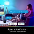 SHAANXIXIAN Smart Light Bulbs, 1100 Lumen, 90+CRI WiFi Mesh & Bluetooth ...