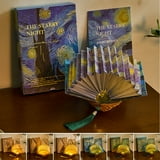 Mightlink Foldable Book Shaped Lamp,DIY Book Lamp,Chinese Calligraphy ...