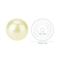 1 Box 6mm Tiny Satin Luster Glass Pearl Beads Round Loose Beads for ...