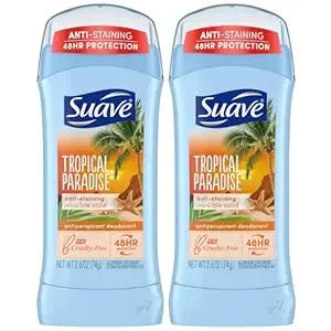 Suave Value Pack of 3, 24 Hour Tropical Paradise Scented Anti ...