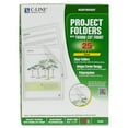 C-Line Project Folders, Reduced Glare, Polypropylene, Letter Size, 25 ...