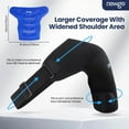 NEWGO Large Shoulder Ice Pack Rotator Cuff Cold Therapy, Ice Pack ...