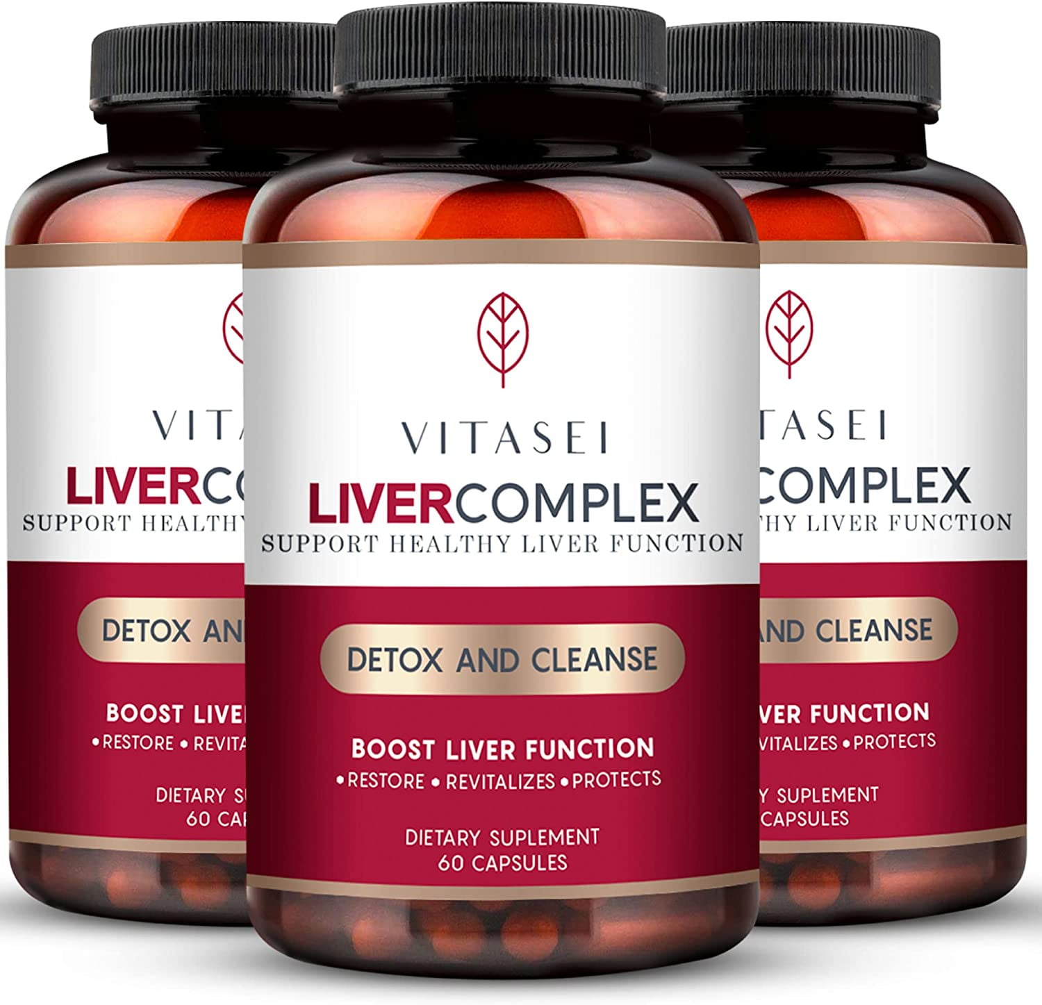 Vitasei Liver Cleanse Detox And Repair Liver Complex W Milk Thistle