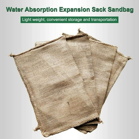 Flood Resistant Sandbag, Military Grade Empty Dark Green Woven ...