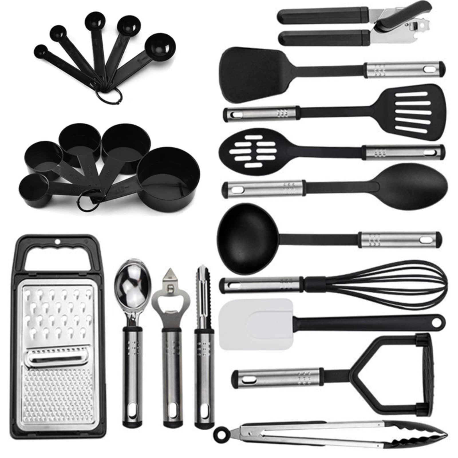 Click here for Amdohai Stainless Steel Kitchen Utensil Set 24 Pcs... prices