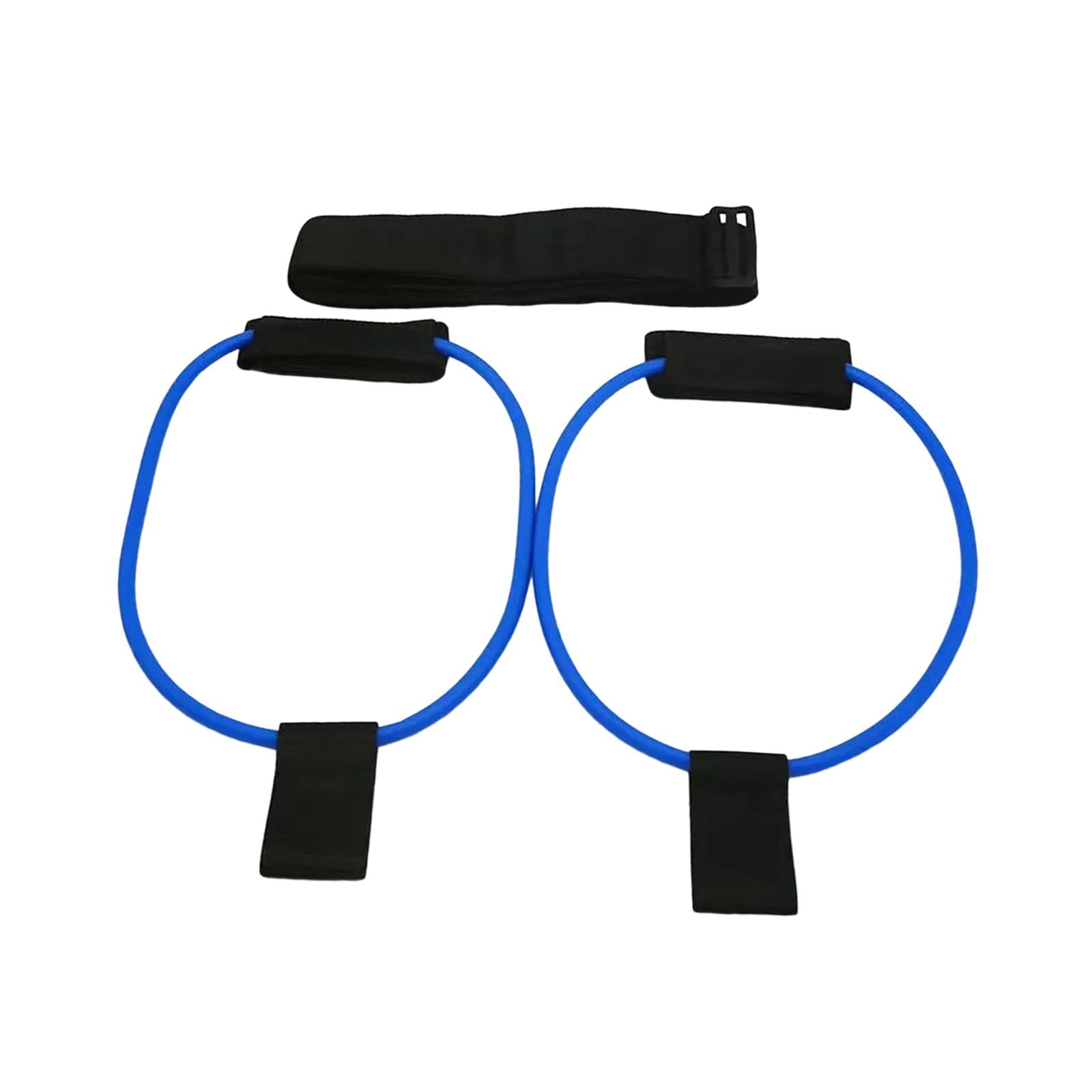 Resistance Bands Builder Waist Power Belt Home Gym Workout Bands ...