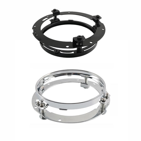 7 Inch Headlight Mounting Bracket Motorcycle Headlamp Fix Brackets ...