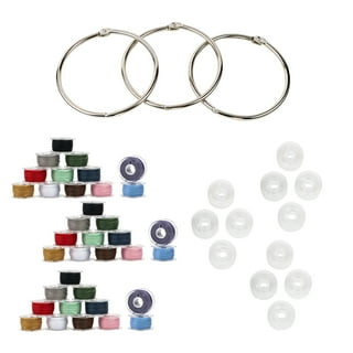 25 Pk. Singer Class 15 Color Bobbins With Clear Storage Box - Walmart.com