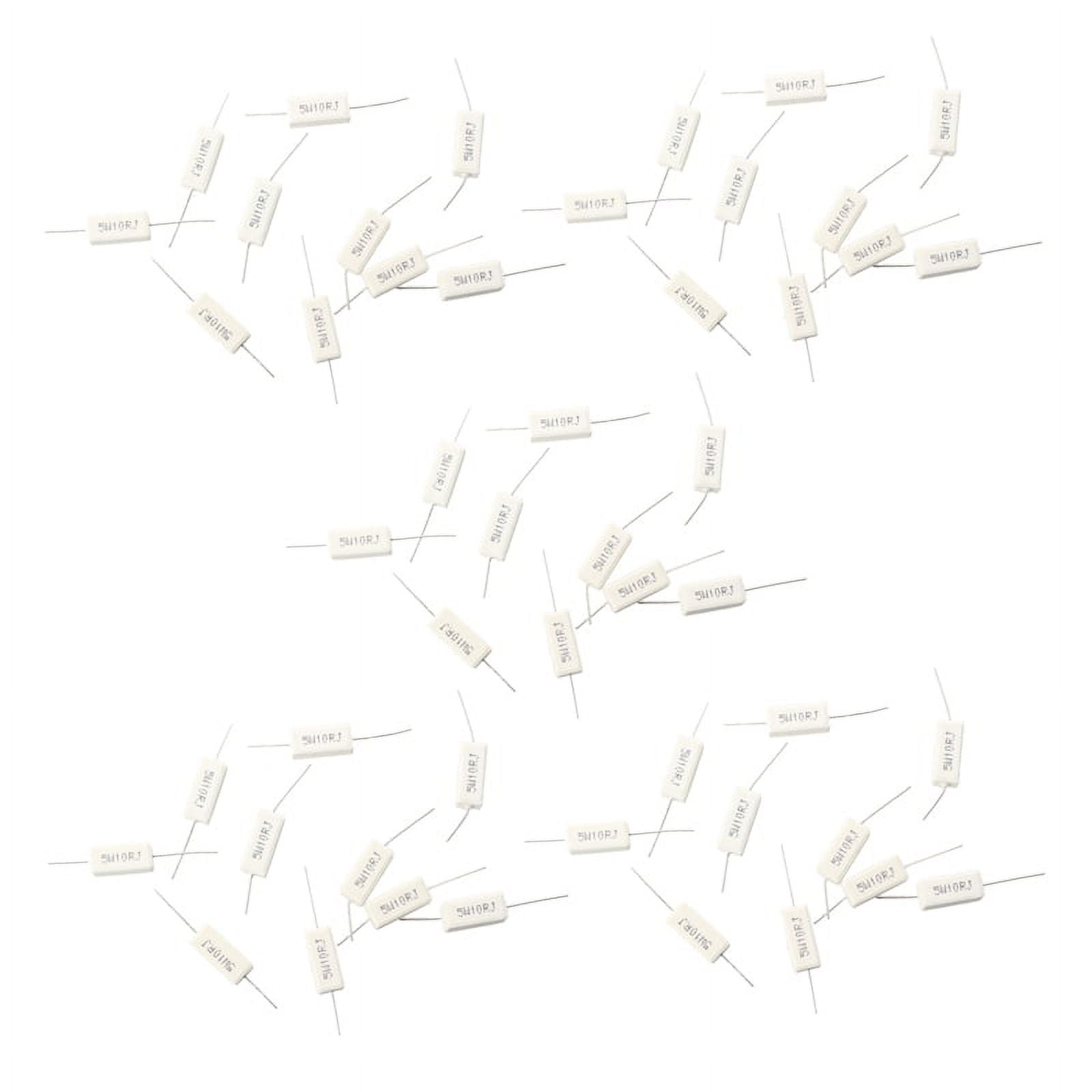 Click here for Unbranded 50 Pcs 5w 10 Ohm Ceramic Load Resistors prices