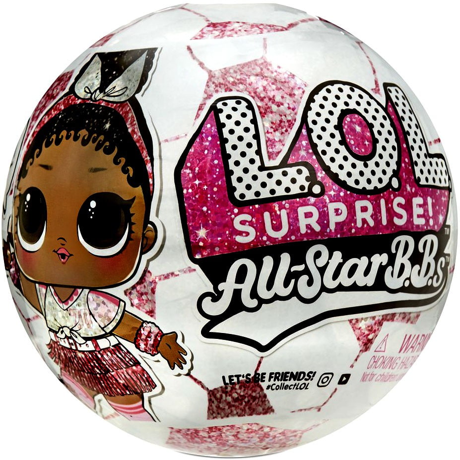 Buy LOL Surprise All Stars BBs Series 3 Soccer Pink Lightning Mystery ...