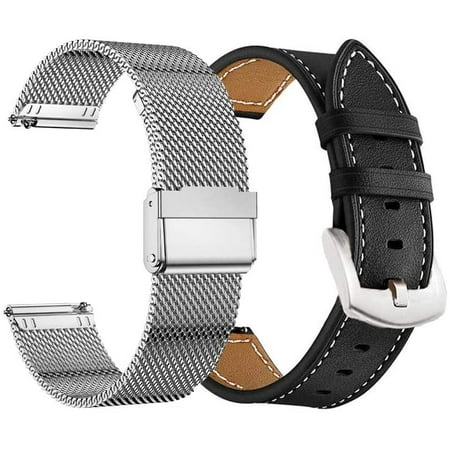 18mm Watch Bands Compatible for Fossil Women's Gen 5E 42mm /Gen 4 Q ...