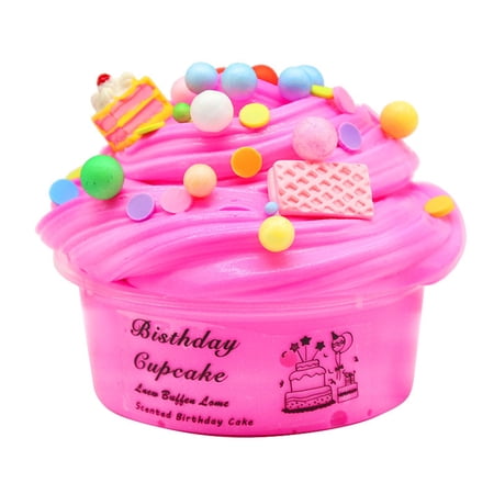 EastVita In Stock Slime Crystal Mud Resin Colored Cake Diy Plasticine ...