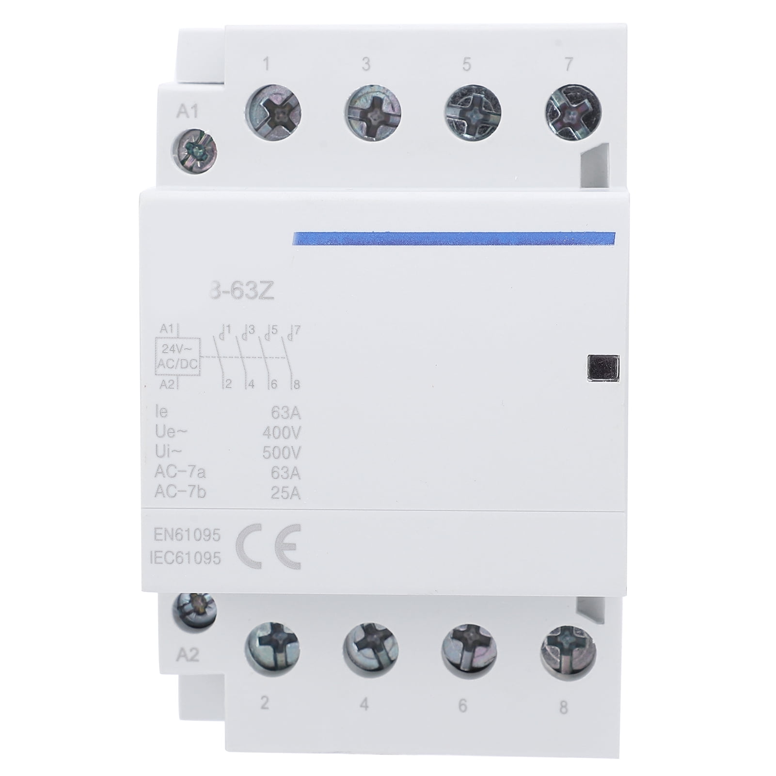 Contactor De Voltaje Doméstico BCH8-63 4NO, 63A 400V AC DC, Interruptor ...