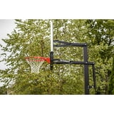 Silverback 54" In-ground Basketball Hoop with Tempered Glass Backboard ...