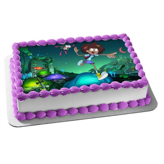 Disney Amphibia Anne Boonchuy Sprig Plantar Edible Cake Topper Image ...