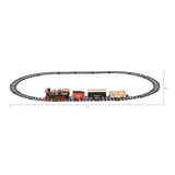 Kid Connection Railroad Engine & Tracks Play Set with Lights & Sounds ...