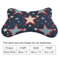 2pie Car Bone Pillow With Memory Cotton Pillow Core Removable Full ...