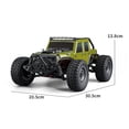 2.4GHz 4WD 1/16 Off-Road Truck High Speed Racing Car RTR with LED Light ...