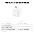 Tuya Zigbee Type-C Smart Adaptor Plug 3 Gang Mini USB-C Power Adaptor Charge Plug Timing Voice ...
