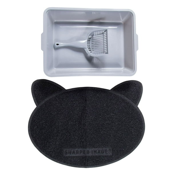 SHARPER IMAGE Litter Box Starter Kit - Walmart.com
