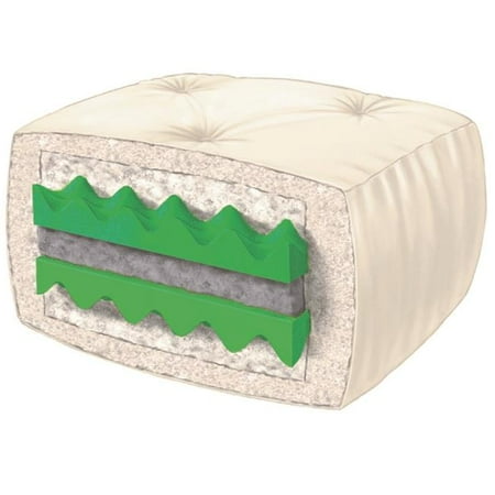 Serta S844K5-2050 Sycamore Futon Mattress, Khaki Cover - Queen Size ...