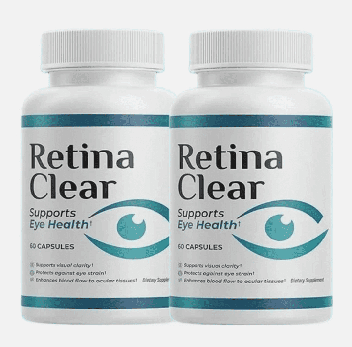 Retina Clear Vision Support Supplement, Eye Health Formula, 60 Capsules ...
