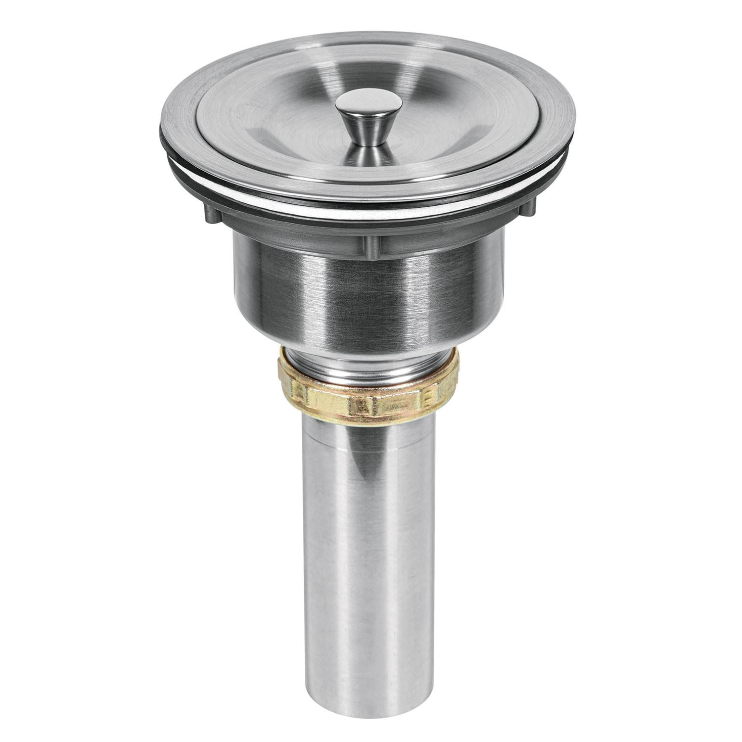 Contracanasta Foset 3-1/2' Riviera Acero Inoxidable Color Plateado CO ...