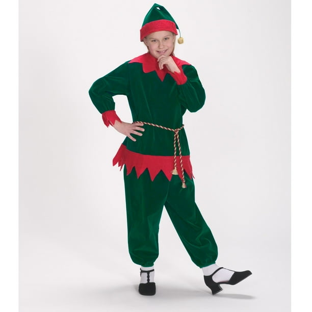 Velvet Elf Suit Child Costume - Walmart.com