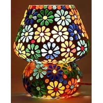 CLASSICO Handcrafted Multicolor Turkish Mosaic Globe Table Lamp ...