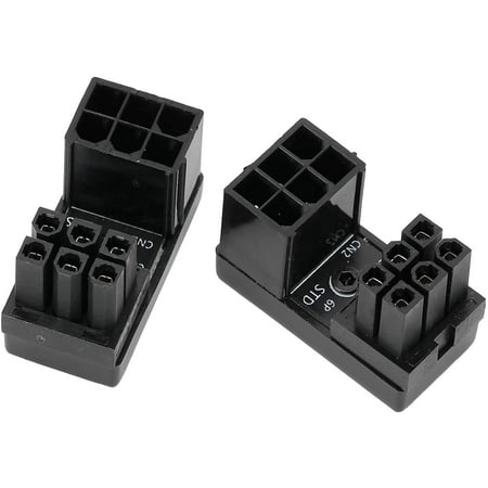 Finydr ATX 6Pin Adapter,6-pin Female Thread to 6-pin Male Thread 180 ...