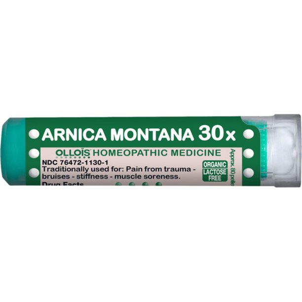 Ollois Homeopathic Arnica Montana 30x 80 Pellets - Walmart.com