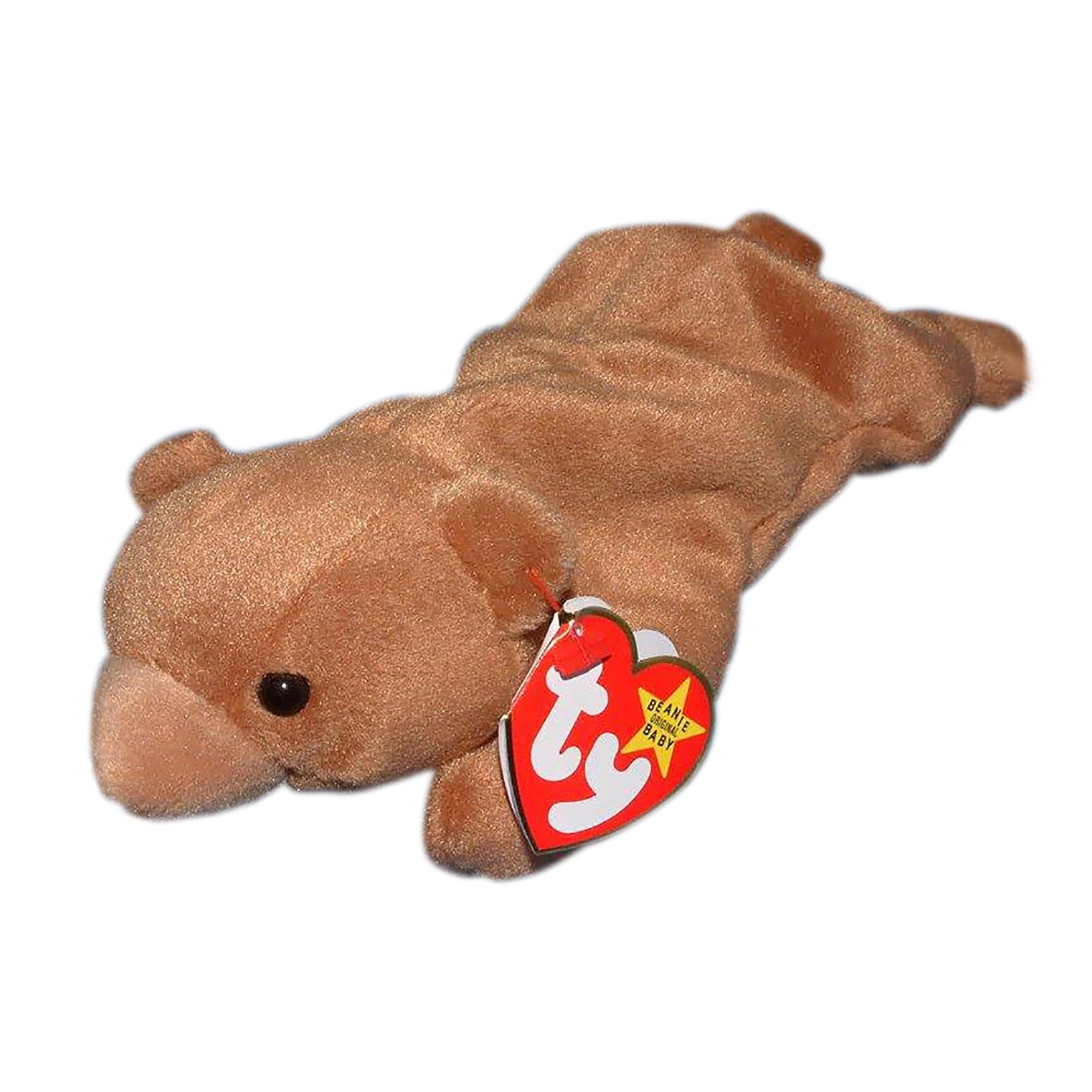 Ty Beanie Baby: Cubbie the Bear | Stuffed Animal | MWMT - Walmart.com