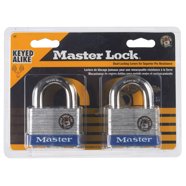 Master Lock, MLK3T, High Security Padlock, 2 / Pack, Silver - Walmart.com