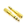 Mini 6.5mm Male to 3.5mm Female Jack Audio Adapter Plug Connector ...
