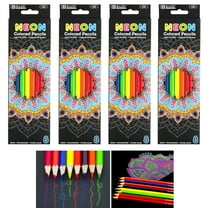 Generic 32 Ct Pre-Sharpened Neon Colored Pencils, Bright, Bold, Vibrant ...