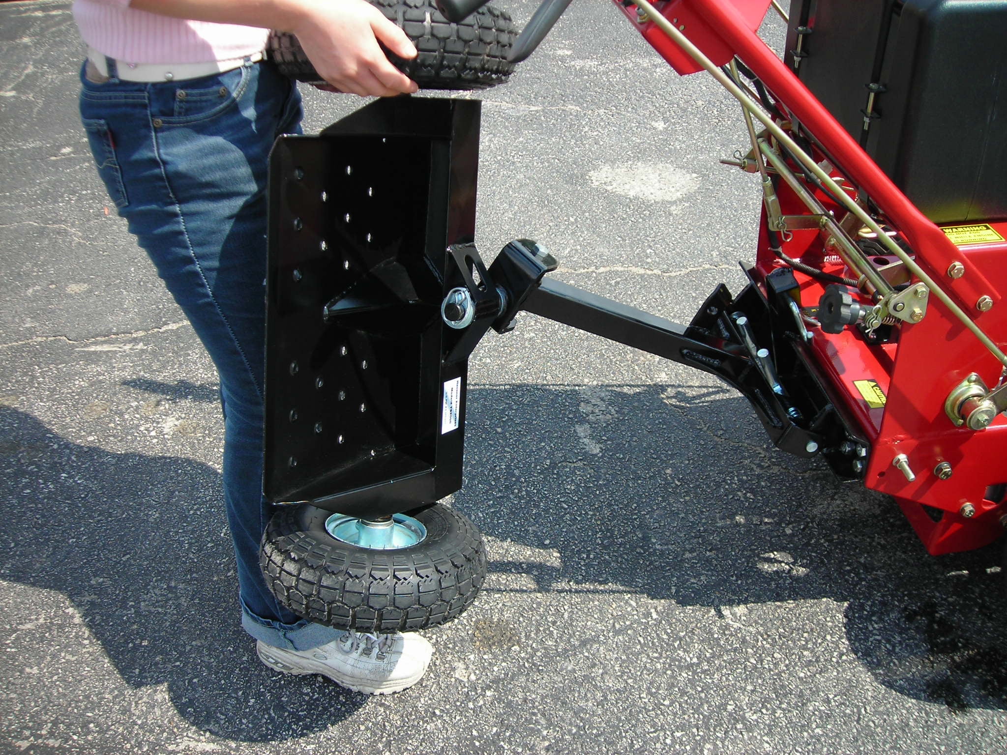 Sulky For Walk Behind Mower