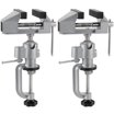 BENTISM 6" Swivel Work Vise with Anvil, 360° Rotating Base, Heavy Duty ...