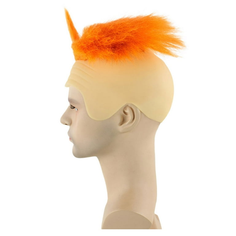 Orange Spiky Wig