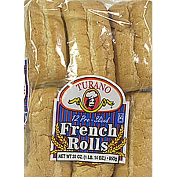 Turano French Rolls - Walmart.com - Walmart.com