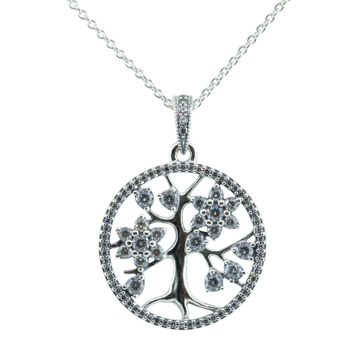 PANDORA Family Tree Necklace 390384CZ 80 Walmart Walmart PANDORA Family Tree Necklace 390384CZ 80 Walmart Walmart