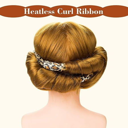 Heatless Curl Ribbon, Extra Large Ribbon Diy Big Barrel Curlers ...