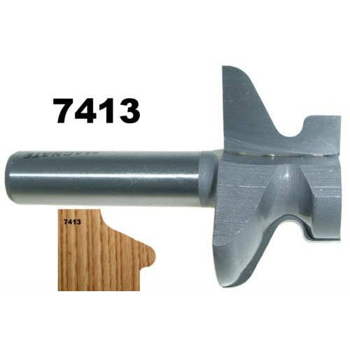 Magnate 7413 Door Lip (Finger Pull) Router Bit — 2-1/4" Overall ...