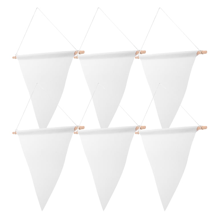 Make Your Own Flag Hanging Blank Flags Garden Crafting Decorations Diy ...