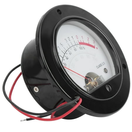 VU Meter Header, VU Audio Meter, Round With Backlight For Recording ...